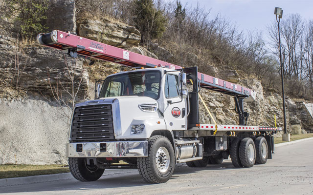 Shingle Lift Conveyors Ladder Elevator | Laddervator Roofing Shingle ...
